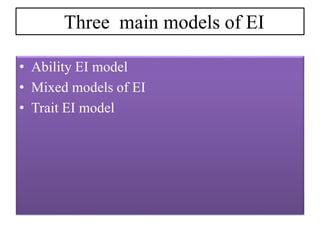 Emotional intelligence | PPTX