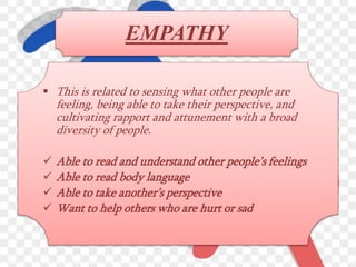 Social dimensions of Emotional intelligence | PPTX