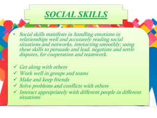 Social dimensions of Emotional intelligence | PPTX