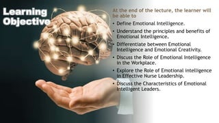 Emotional Intelligence . | PPTX