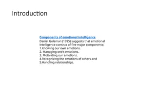 COMPONENTS OF EMOTIONAL INTELLIGENCE .pptx