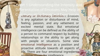 Emotional Intelligence.popwerpoint prese | PPTX