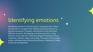 Emotional Intelligence for teens introduction | PPTX