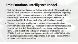 Emotional intelligence, self awareness, social awareness | DOCX