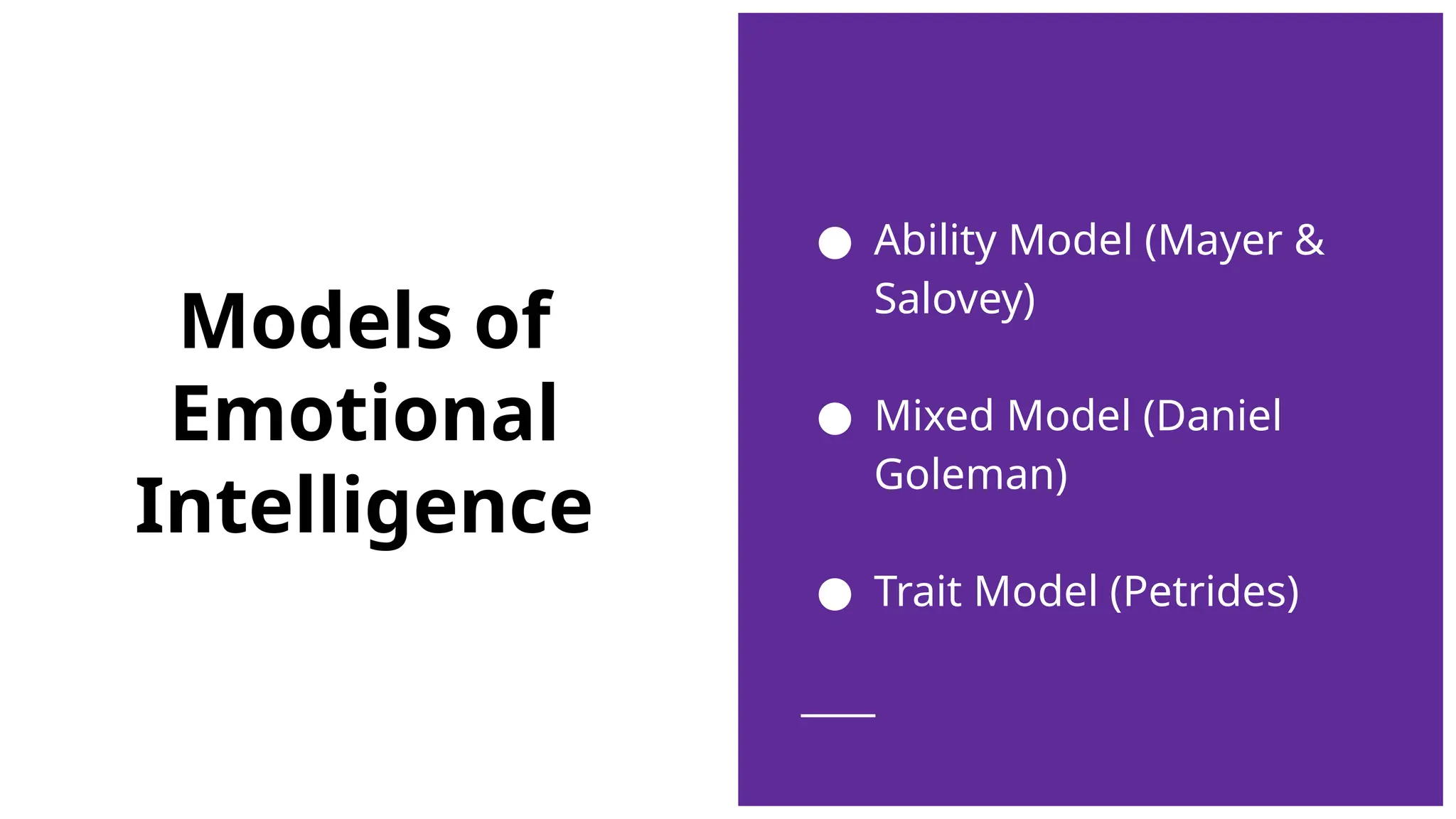 EMOTIONAL INTELLIGENCE definition types theories.pptx