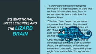 Emotional intelligence | PPTX