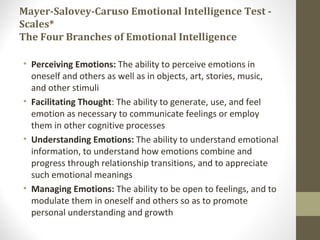 Emotional intelligence Models | PPT