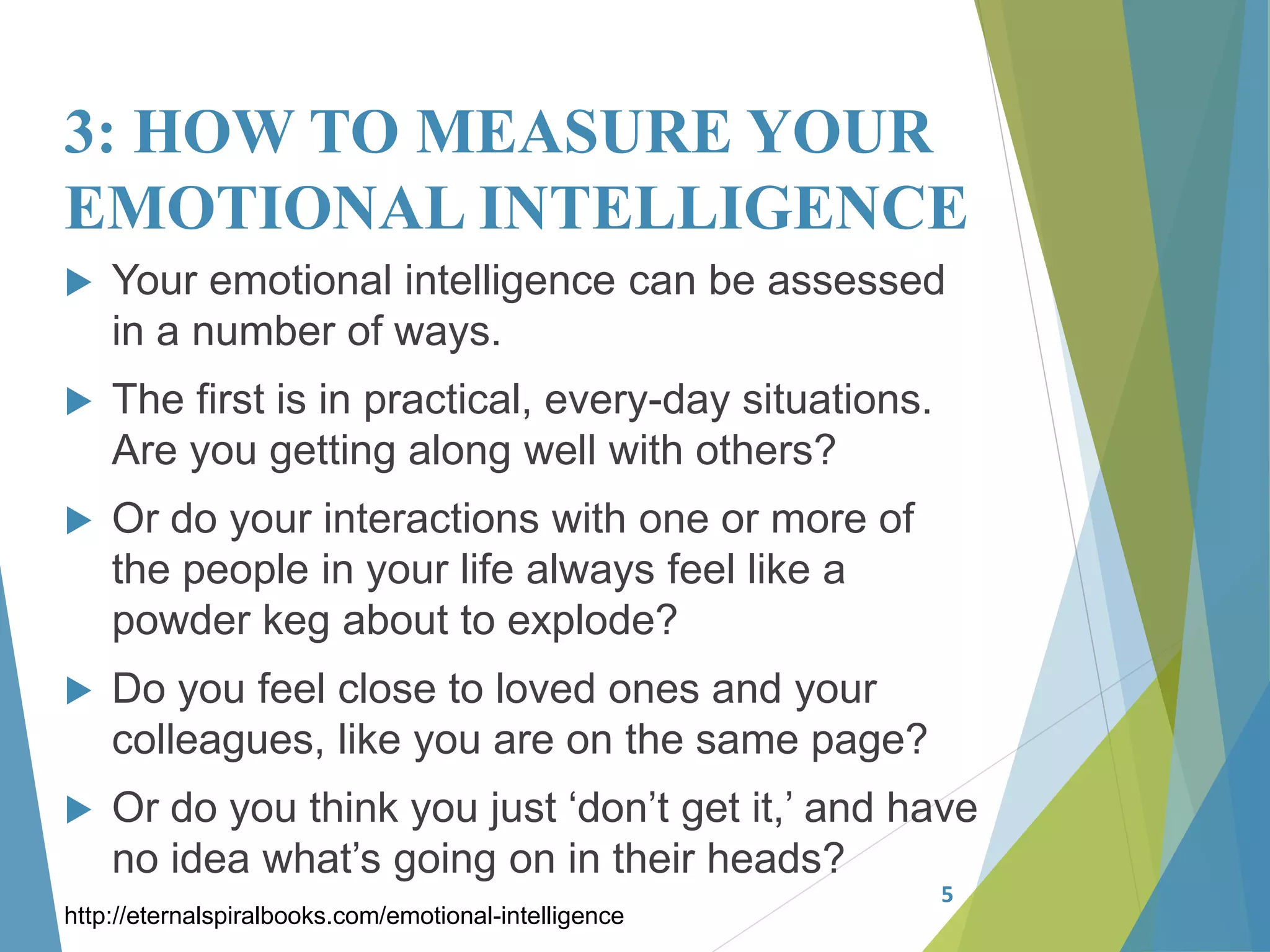 Increase Your Emotional intelligence-Basics for Beginners | PPTX