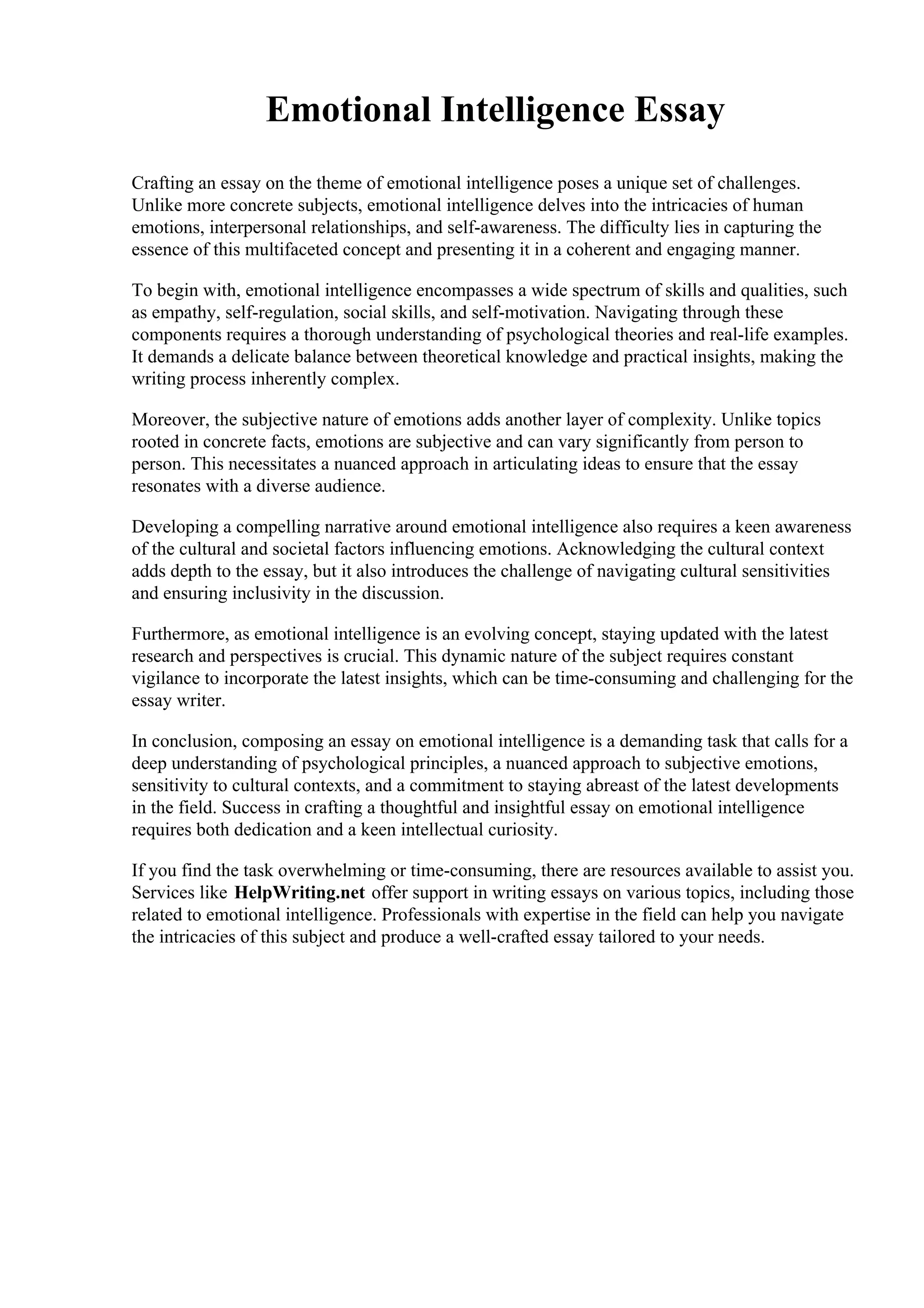 Emotional Intelligence Essay.pdf