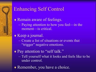 Emotional intelligence from self awareness to relationship management ...