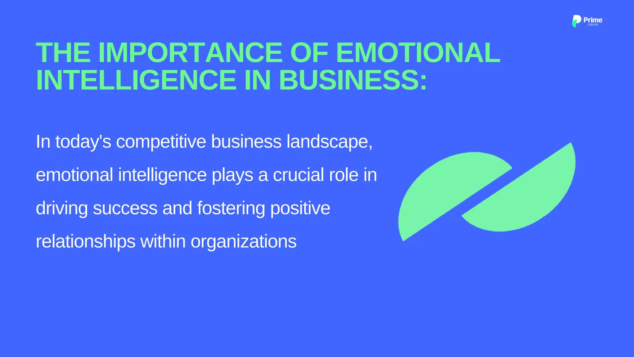 EMOTIONAL INTELLIGENCE IN BUSINESS | PDF