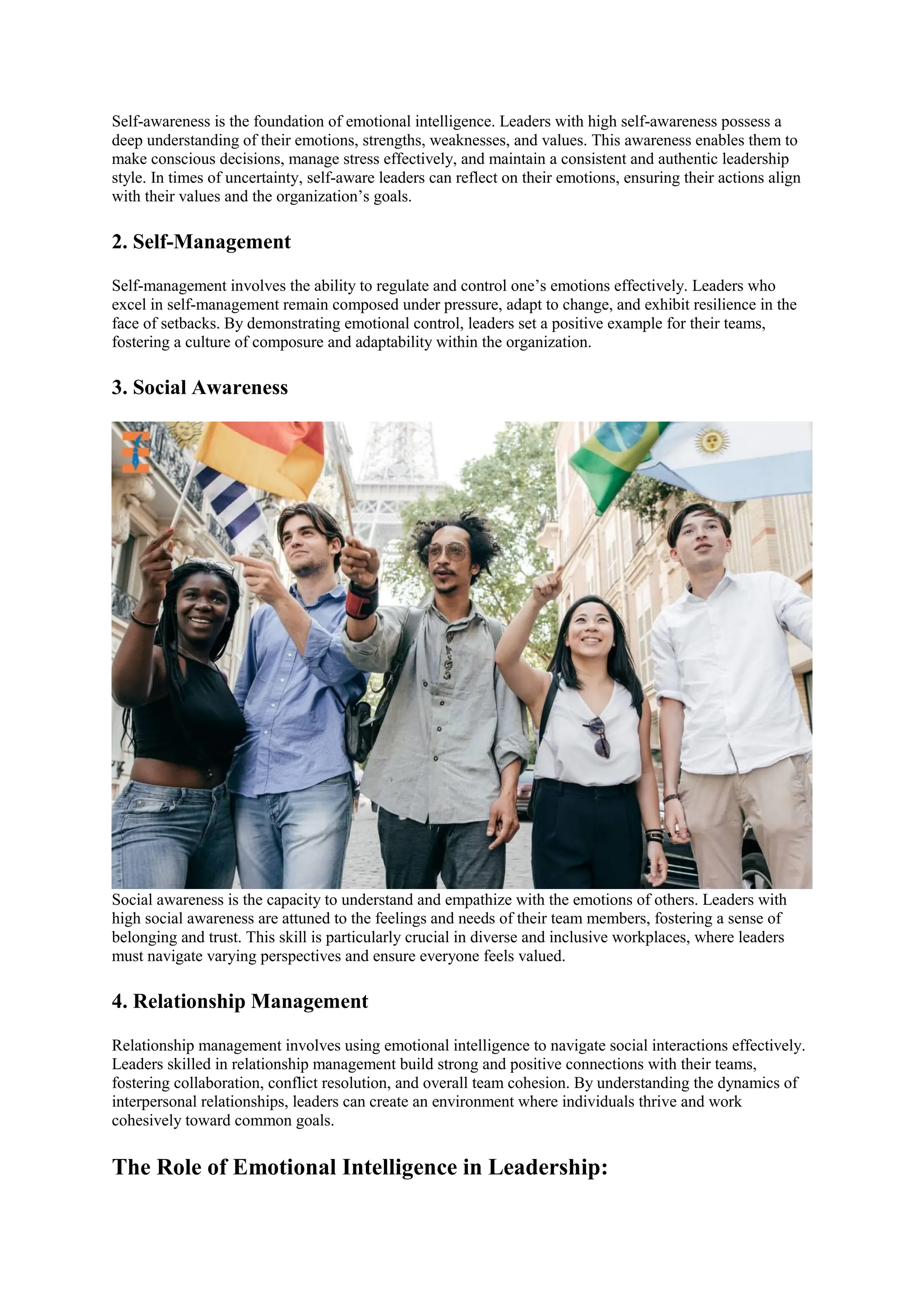 Emotional Intelligence in Leadership: Why It's Important | PDF