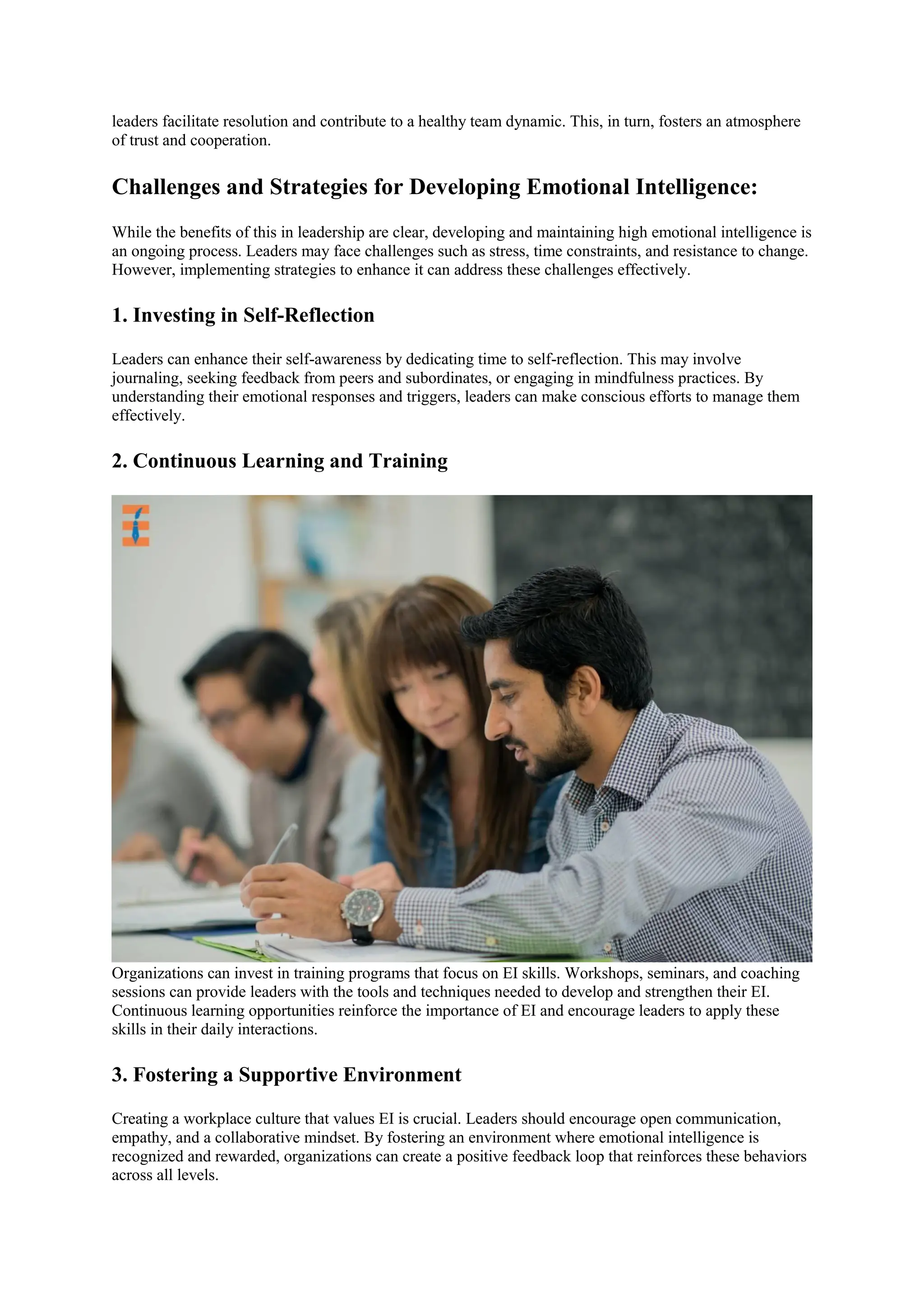 Emotional Intelligence in Leadership: Why It's Important | PDF