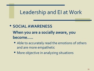 Emotional intelligence in the workplace | PPT