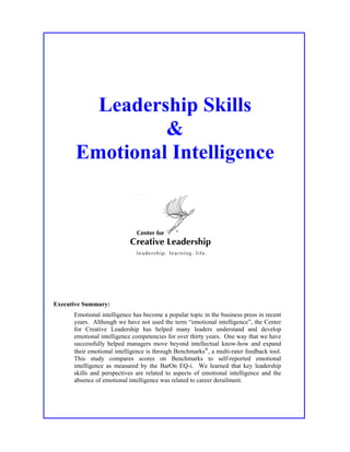 Emotional intelligence & leadership | PDF