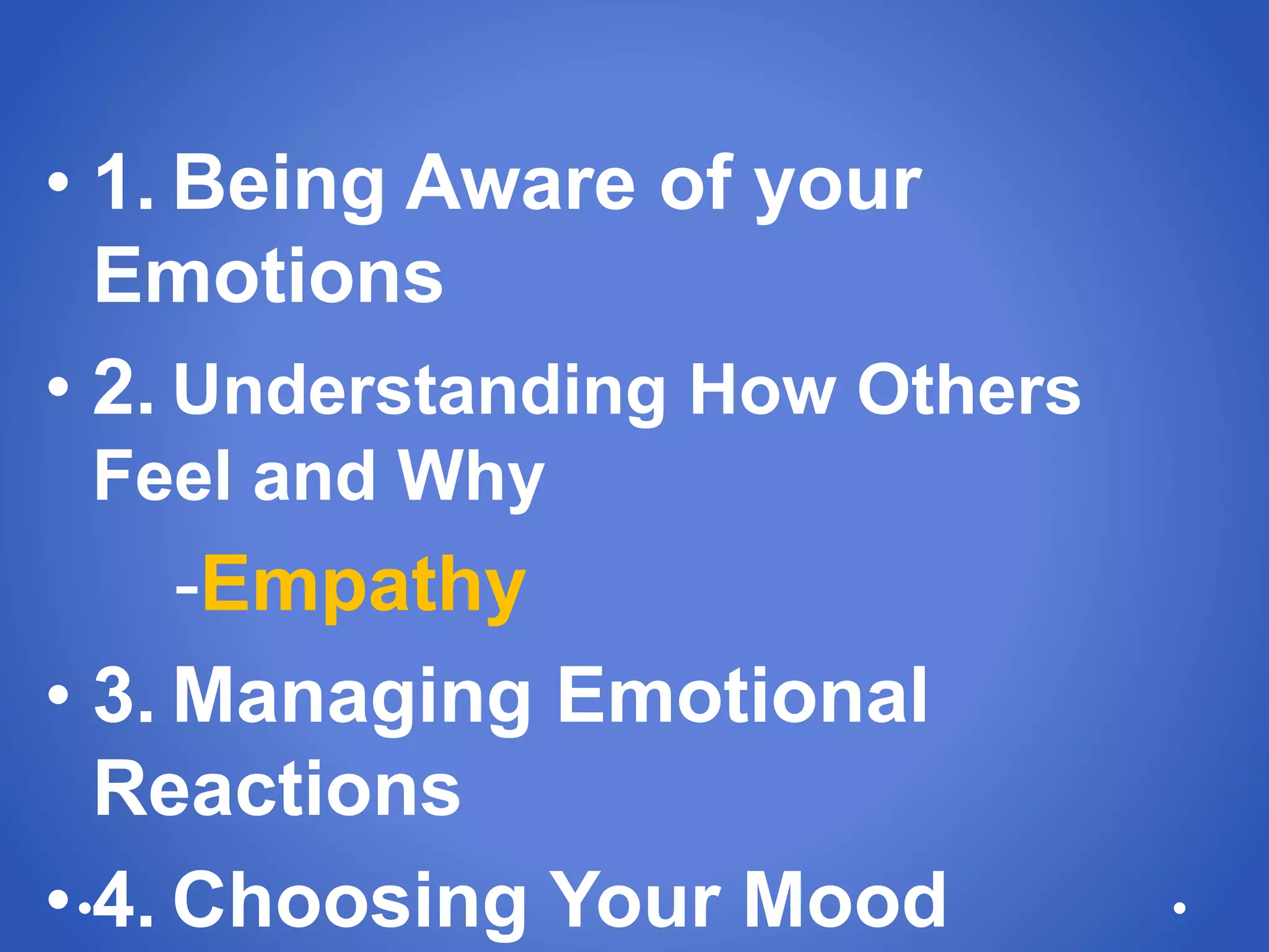 Emotional intelligence powerpoint | PPTX