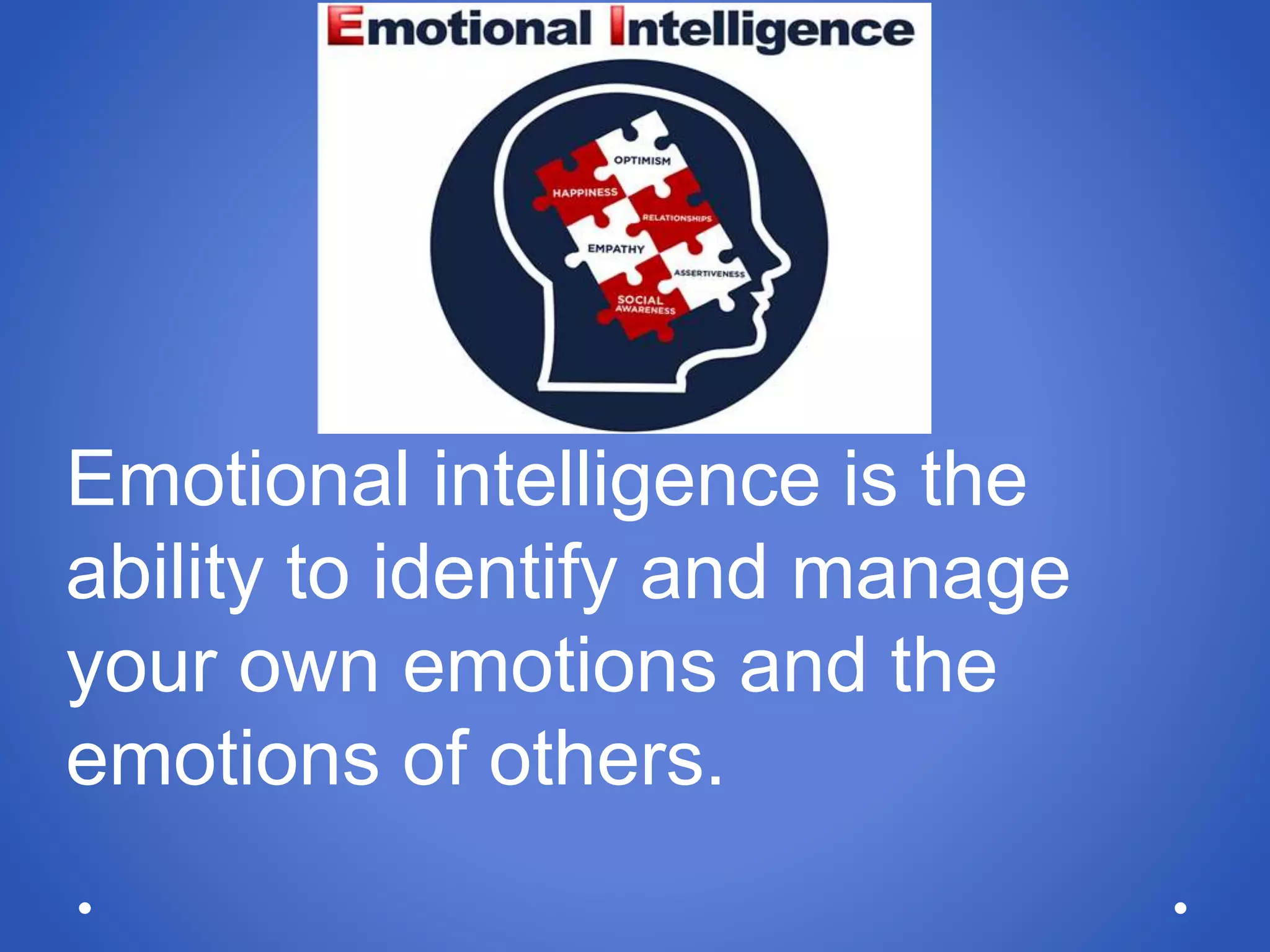 Emotional intelligence powerpoint | PPTX