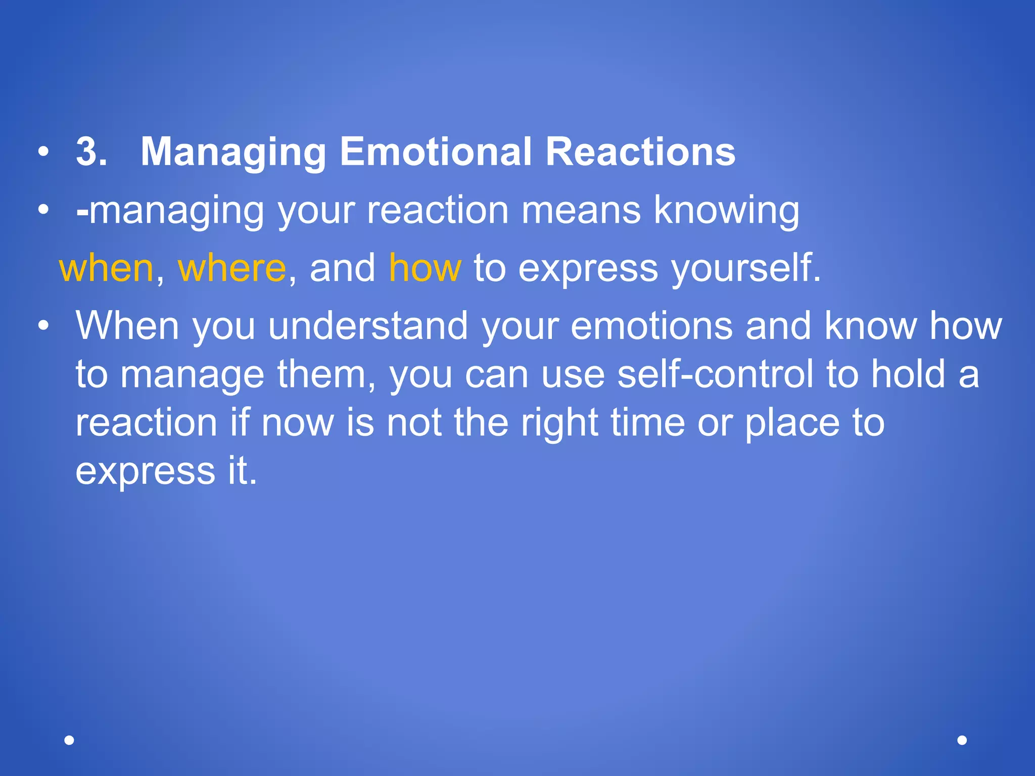 Emotional intelligence powerpoint | PPTX