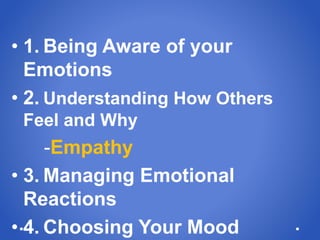 Emotional intelligence powerpoint | PPTX