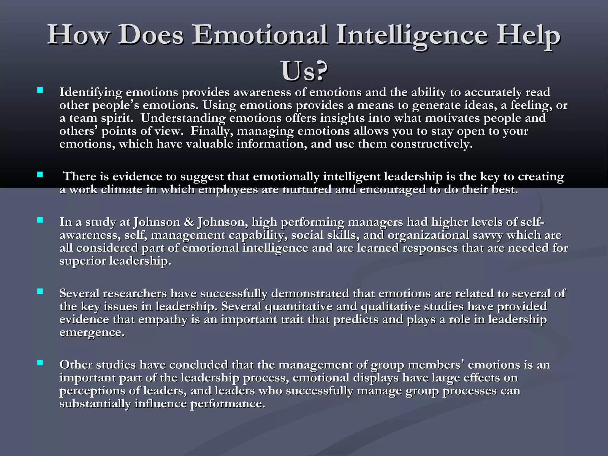 Emotional intelligence ppt | PPT