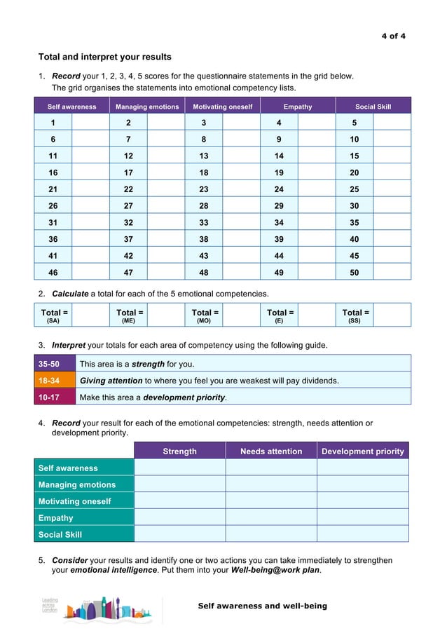Emotional_intelligence_questionnaire.pdf | Mental Health | Diseases and ...