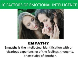 Emotional intelligence scale | PPT