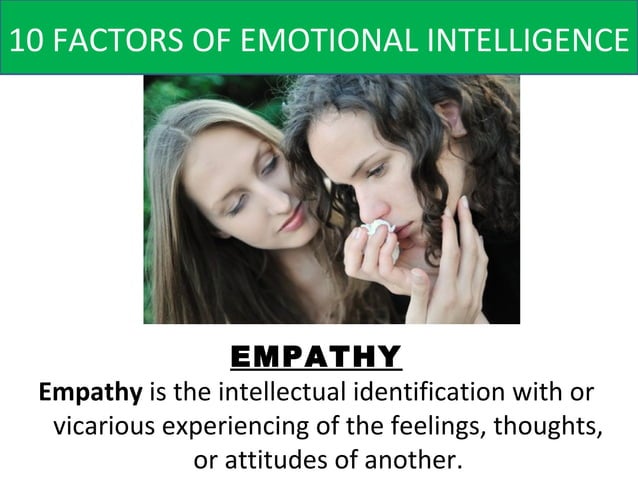 Emotional intelligence scale | PPT | Family and Relationships