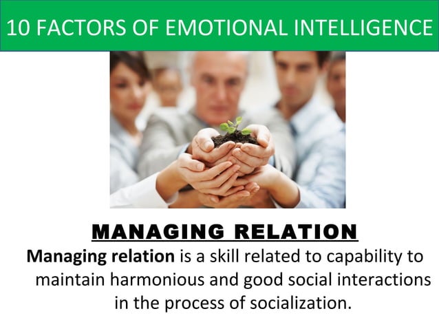 Emotional intelligence scale | PPT | Family and Relationships
