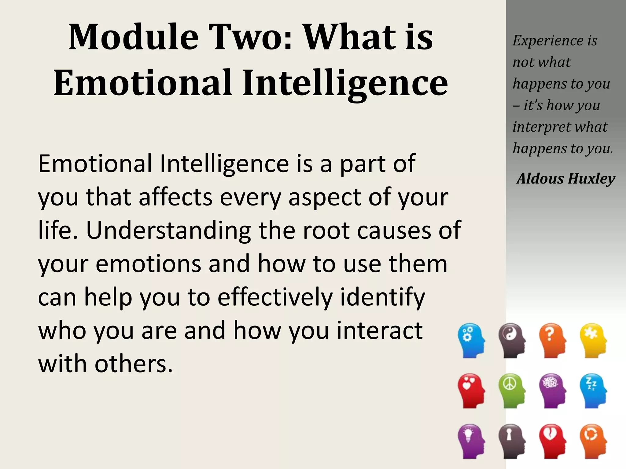 Emotional intelligence slides | PDF