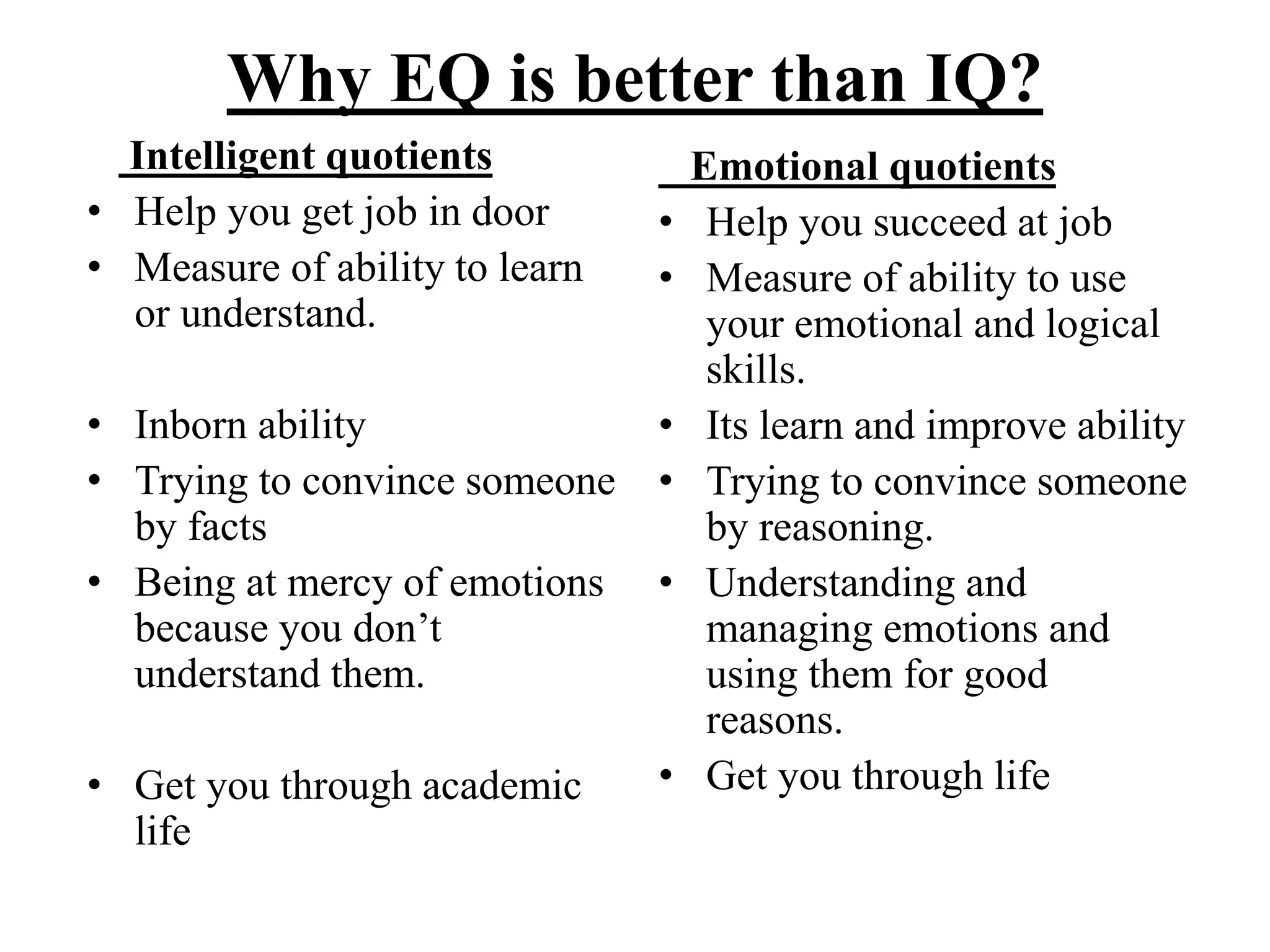 Emotional intelligence soft skill communication | PPTX