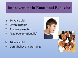 Emotionality during Adolescence | PPT