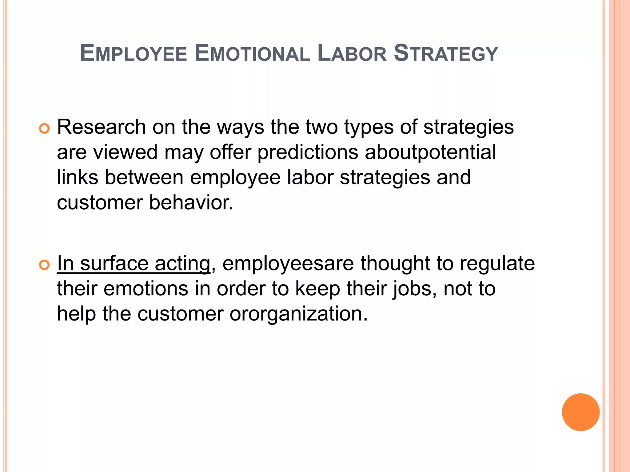Emotional Labor | PPTX
