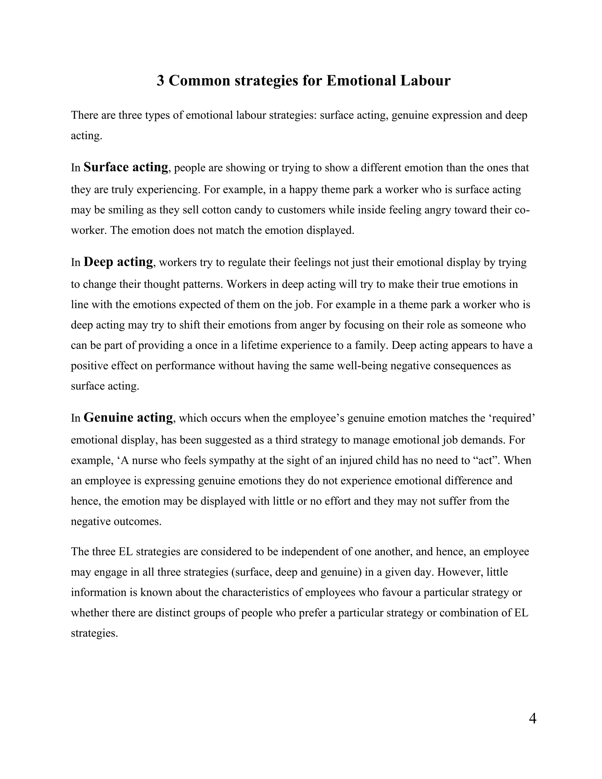 Emotional labour | PDF