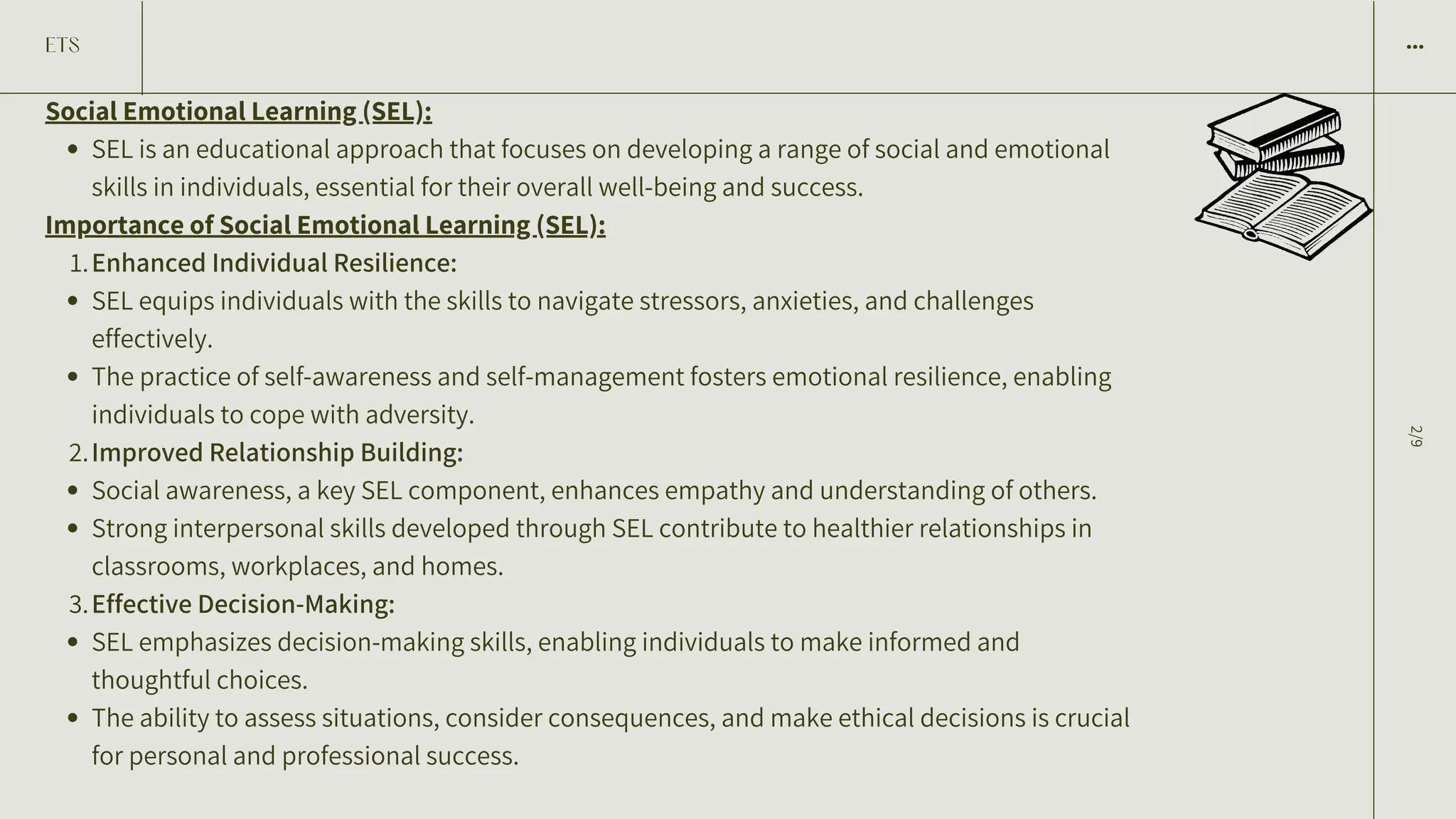 EMOTIONAL LEARNING - SOCIAL EMOTIONAL LEARNING-SEL | PDF