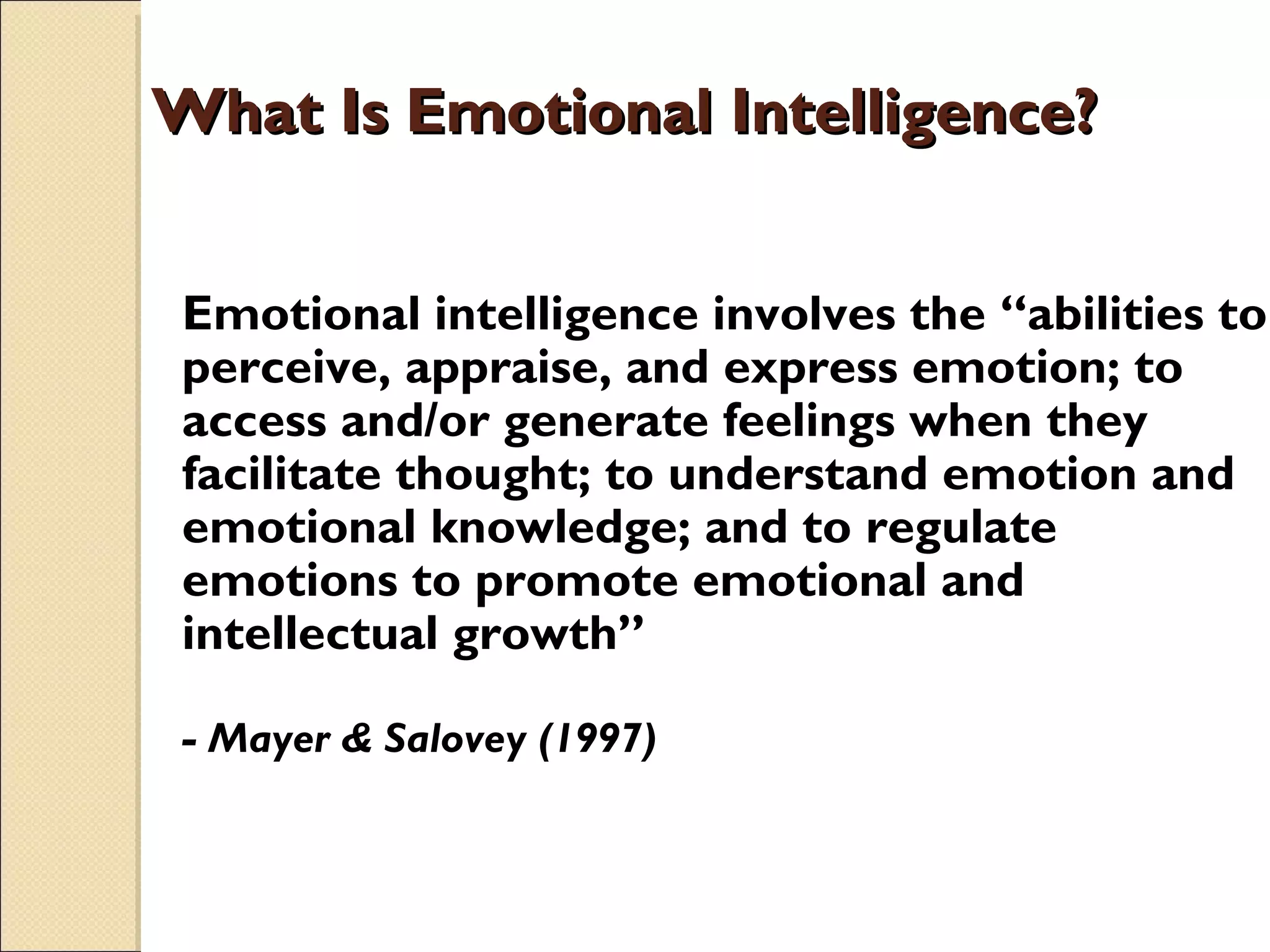 Emotional literacy workshop final | PPT