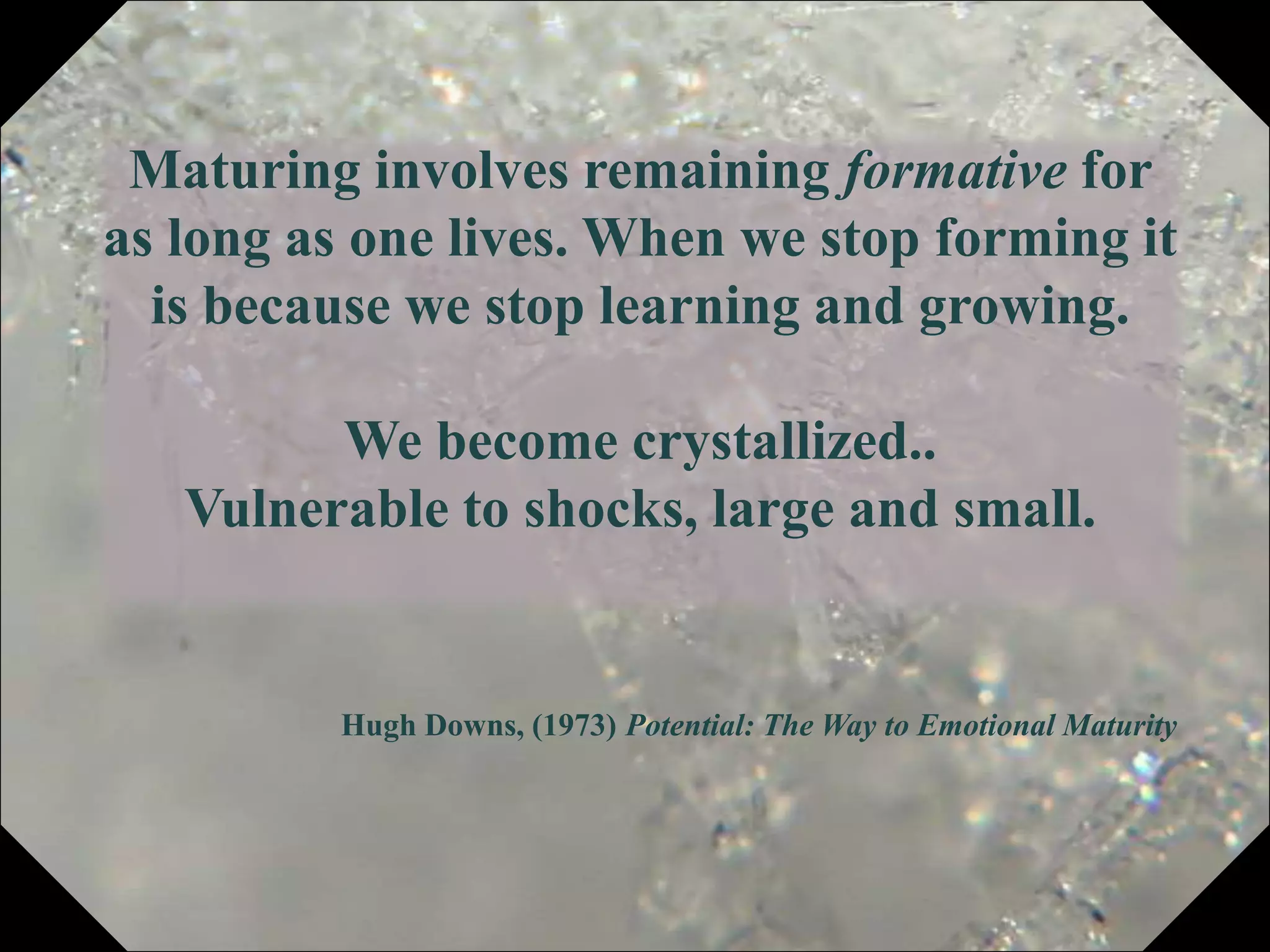 Emotional Maturity | PPSX