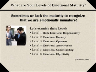 Emotional Maturity | PPSX