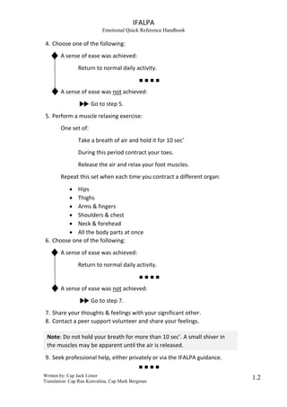 Emotional QRH for pilots | PDF | Free Download