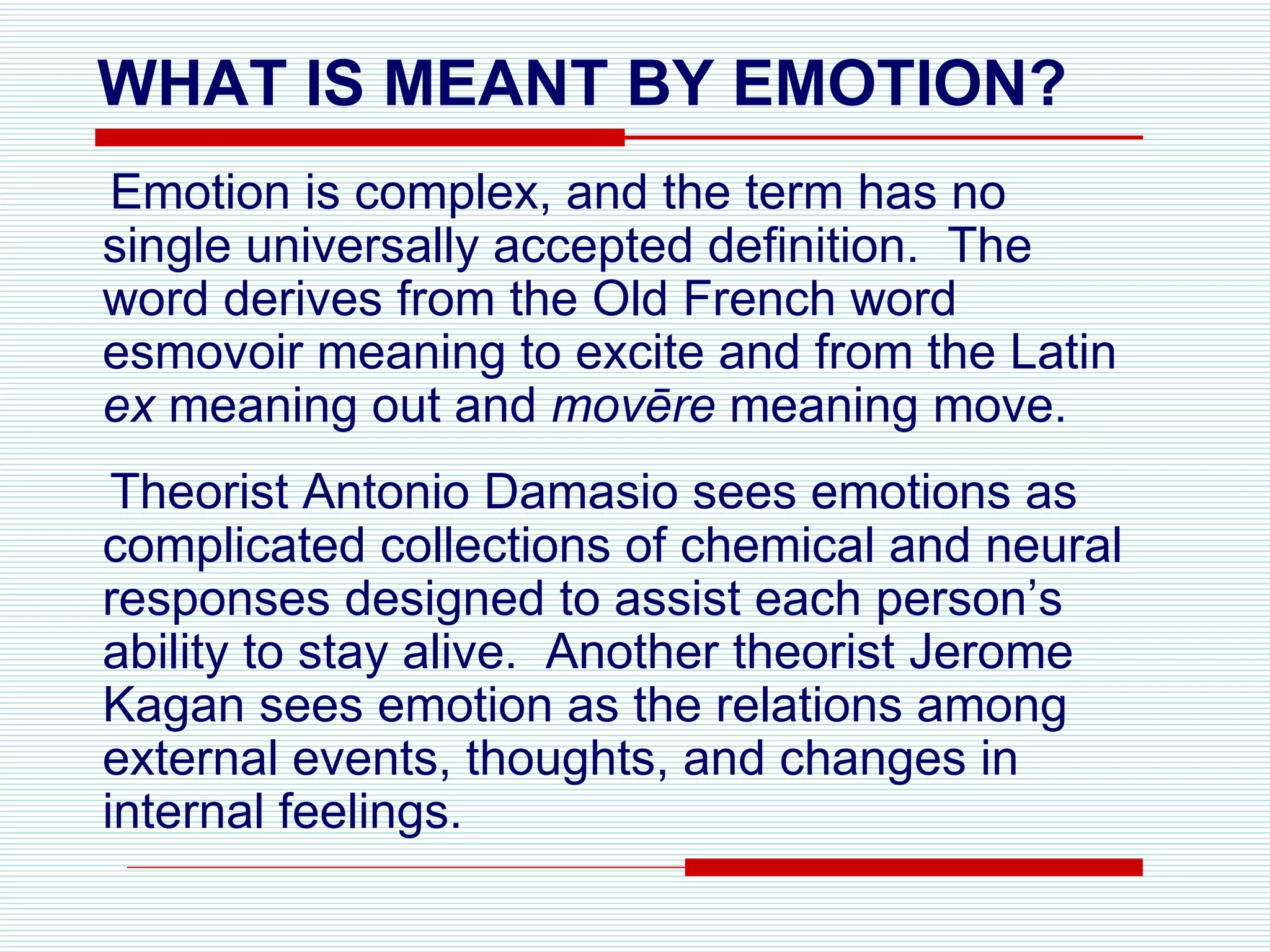 Emotional Regulation Lecture | PPT