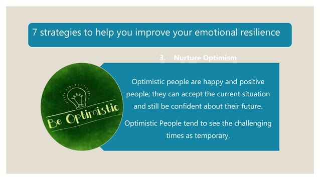 Emotional Resilience: How to empower Yourself using these 7 absolutely simple ways | PPTX ...