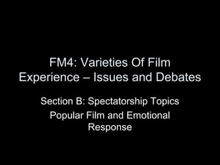 Emotional response in film 1 | PPT