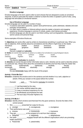 emotional responses.docx