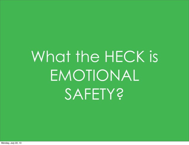 Emotional Safety in the Workplace | PDF