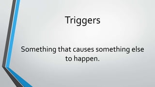 Emotional Triggers | PPTX