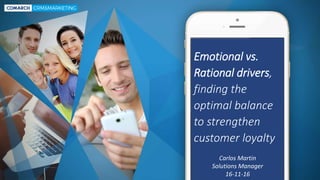Customer behavior: Emotional vs rational drivers | PPT