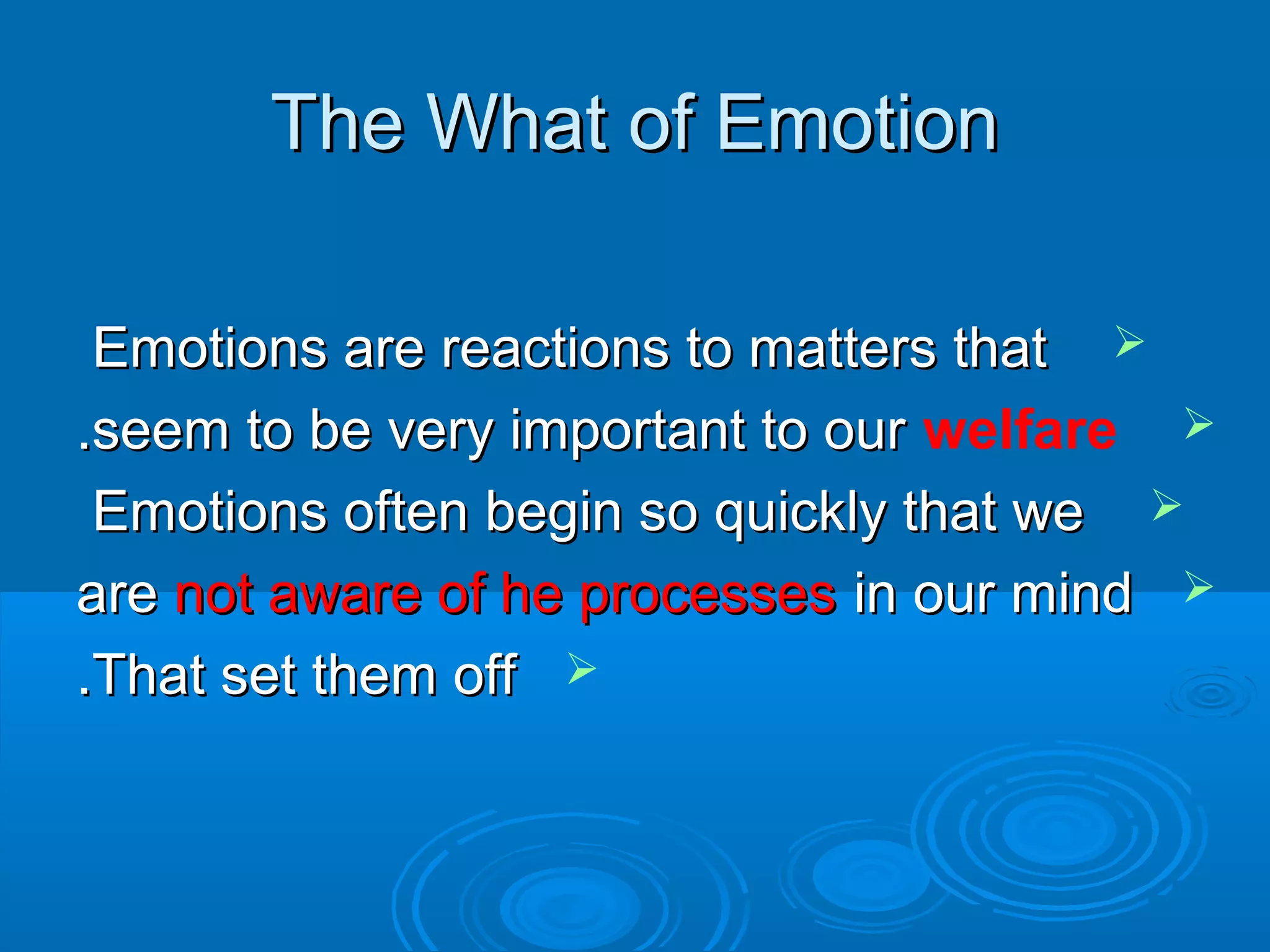 Emotion and motivation | PPT
