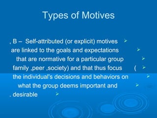Emotion and motivation | PPT