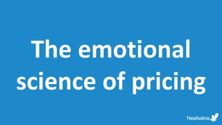 Emotion and pricing | PPT