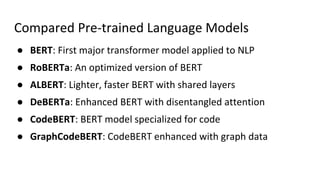Emotion Classification In Software Engineering Texts: A Comparative Analysis of Pre-trained ...