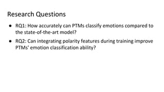 Emotion Classification In Software Engineering Texts: A Comparative Analysis of Pre-trained ...